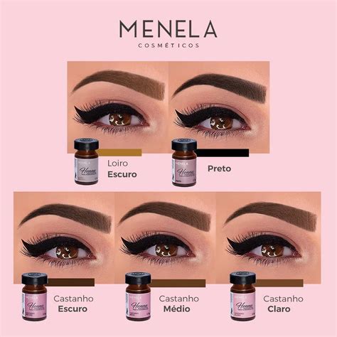 TOP VENDASHenna Sobrancelhas Menela 2 5g Castanho Médio Cacau Chic
