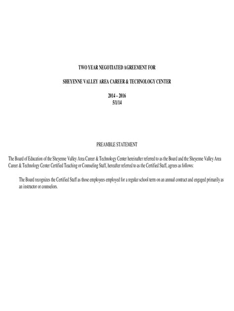 Fillable Online Cdn Cocodoc Comcocodoc Form PdfpdfTWO YEAR NEGOTIATED