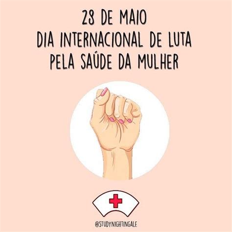 LUTA PELA SAÚDE DA MULHER Como dito mais cedo hoje
