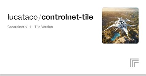 Lucataco Controlnet Tile Run With An Api On Replicate