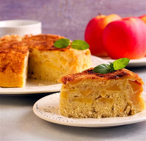 Gâteau léger aux pommes sans beurre