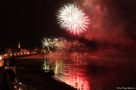 Fête nationale Où voir un feu d artifice dans le pays de Saint Malo