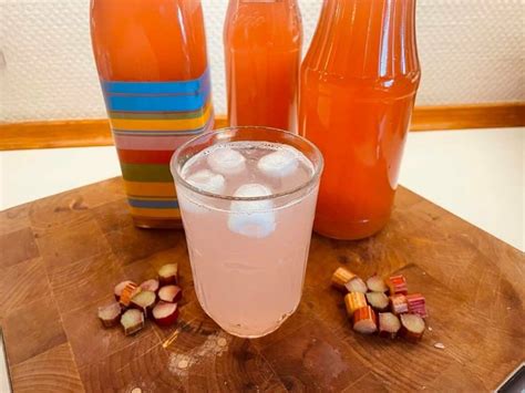Rabarbersaft Opskrift på nem hjemmelavet saft med rabarber