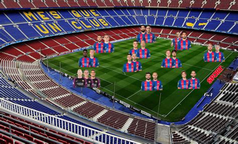 As Queda La Plantilla Del Fc Barcelona