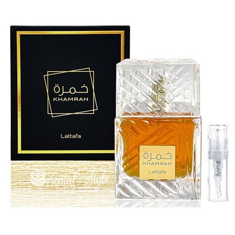Lattafa Khamrah Eau De Parfum Perfume Sample 2 Ml