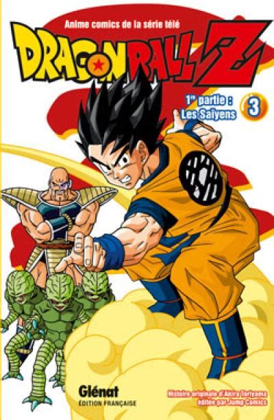 Livre Dragon Ball Z 1re partie les Saïyens Vol 3 Dragon Ball Z