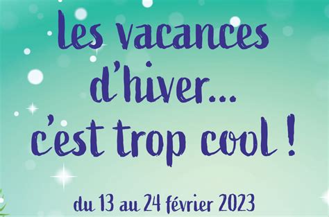 Le programme jeunesse des vacances de février 2023