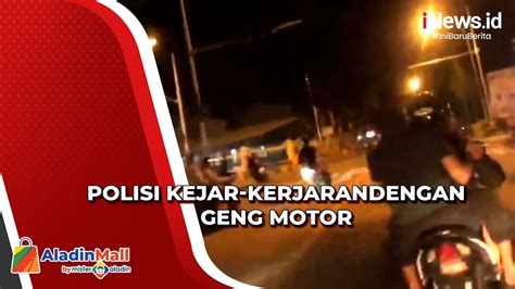 Polisi Tangkap Geng Motor Di Palopo Diwarnai Aksi Kejar Kejaran YouTube