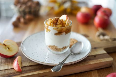 Verrine façon tarte aux pommes Les Pépites de Noisette