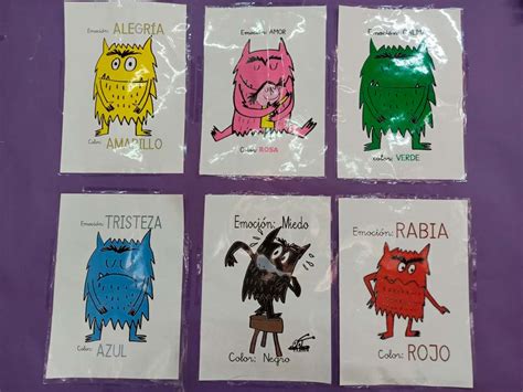 Demonstracja Niedok Adny Sypialnia Cuento De Los Monstruos De Colores