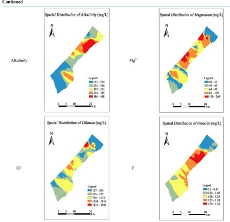 groundwater quality evaluation using gis based geostatistical algorithms