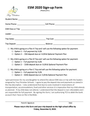 Fillable Online Field Trip Approval Request Form Portland Public