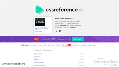 CSSReference La Mejor GUIA Para Aprender CSS Online