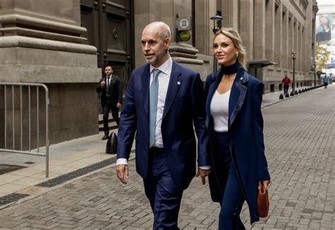 Horacio Rodr Guez Larreta Y Milagros Maylin Despu S De Asistir Al
