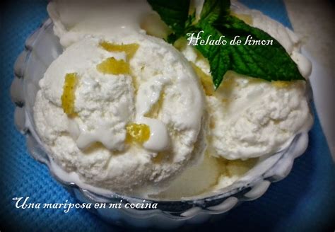 JULIA Y SUS RECETAS HELADO DE LIMÓN