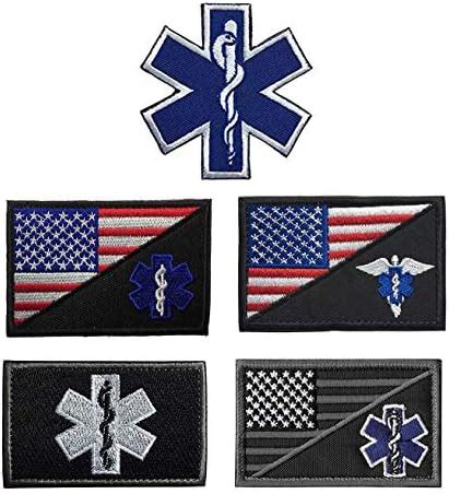 Amazon Reflective Ems Emt Star Of Life Back Panel Patch X Inch