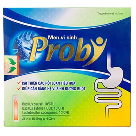 Men Vi Sinh Probi hỗ trợ bổ sung vi khuẩn có ích cân bằng hệ vi sinh