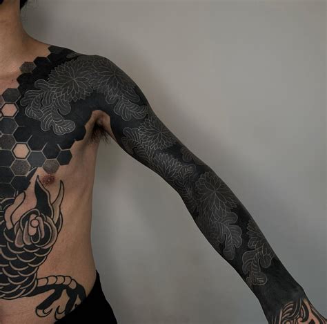 Top More Than Blackout Tattoo Ideas Latest In Cdgdbentre