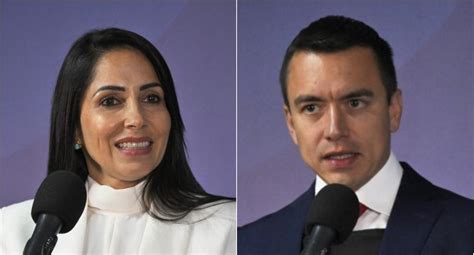 Luisa González y Daniel Noboa disputarán la segunda vuelta en Ecuador