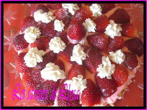 gâteau aux fraises mascarpone et fromage blanc