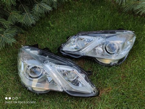 MERCEDES W212 212 LAMPA LAMPY XENON LEWY PRAWY KPL 13235296266