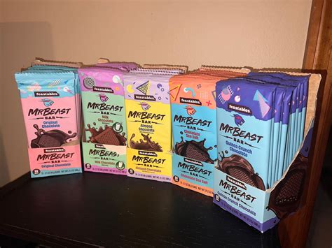 Barres De Chocolat Mr Beast Feastables En Stock Etsy France