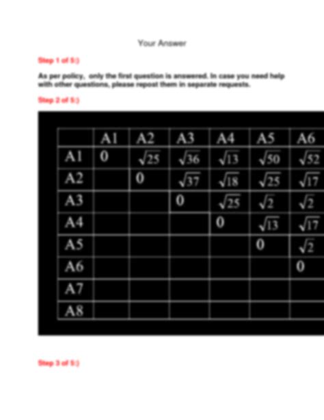 solution use the k means algorithm and euclidean distance to cluster the following samples into