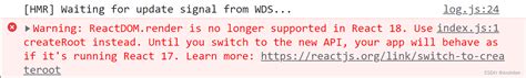 Warning ReactDOM Render Is No Longer Supported In React 18 Use