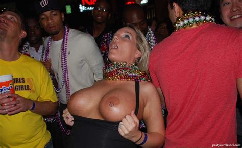 Mardi Gras Tits Naked And Nude In Public Pictures