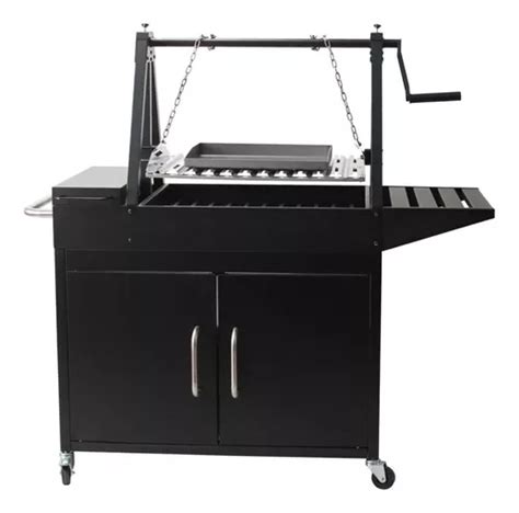Asador De Carb N Member S Mark Deluxe Parrilla Argentina Env O Gratis