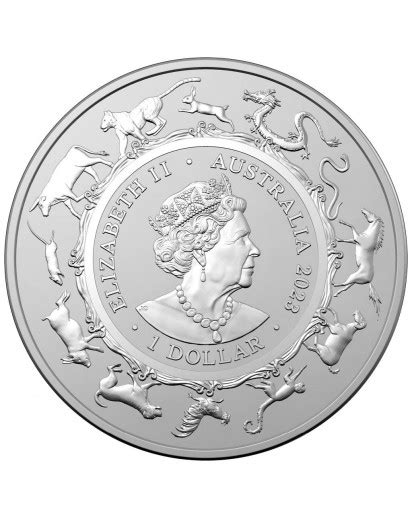 Australien 2023 RAM Jahr Des Hasen Lunar Serie Silber 1 Oz