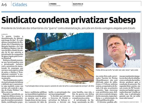 Sindicato Dos Urbanit Rios Santos Sp Sintius