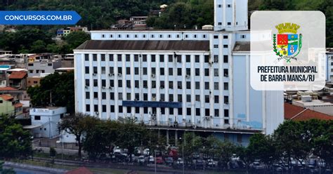 Prefeitura De Barra Mansa RJ Divulga Concurso 371 Vagas