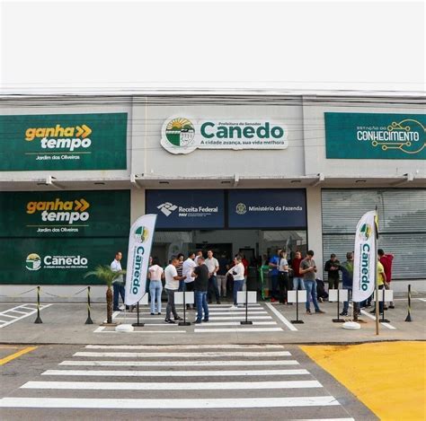 Prefeitura Inaugura Nova Sede Do Ganha Tempo Em Senador Canedo