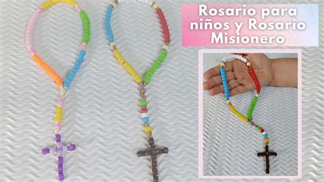 C Mo Hacer Un Rosario Con Chaquiras Paso A Paso Youtube