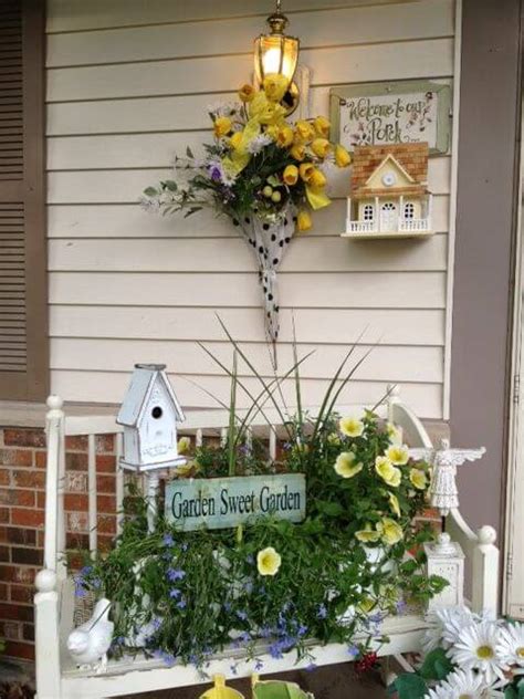 30 Best Rustic Spring Porch Decor Ideas And Designs For 2020