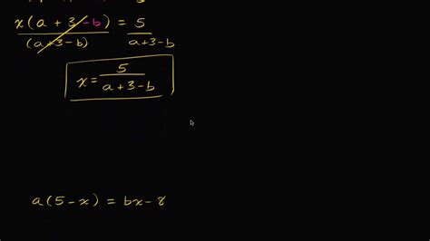 linear equations with unknown coefficients bangla youtube