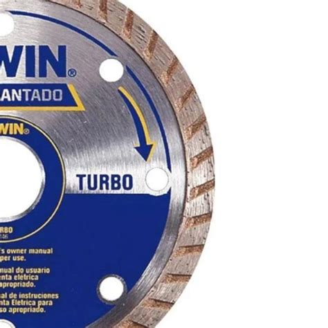 Disco Diamantado Turbo Premium 110x20mm Irwin Tua Casa Ferragem