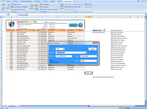 mini aplicaciones en Excel Búsqueda Inteligente con Combobox Smart