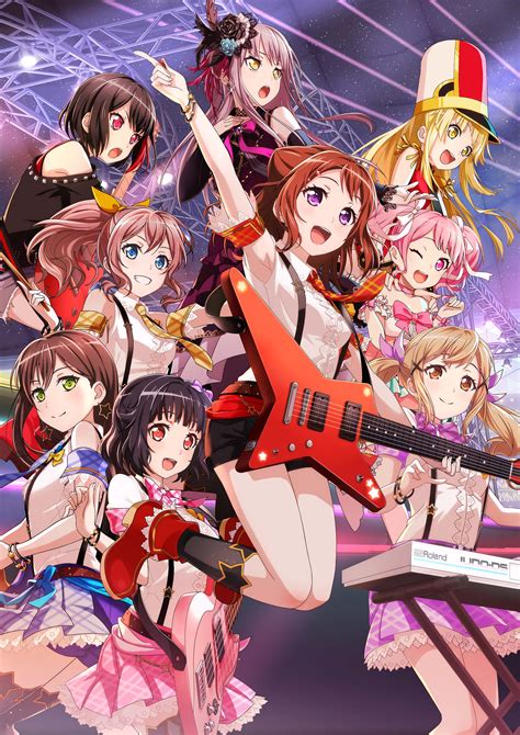 Bang Dream Hanazono Tae Ichigaya Arisa Maruyama Aya Minato Yukina