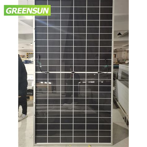 N Type Hjt Bifacial Dual Glass 700W 720W 730W Photovoltaic Panel