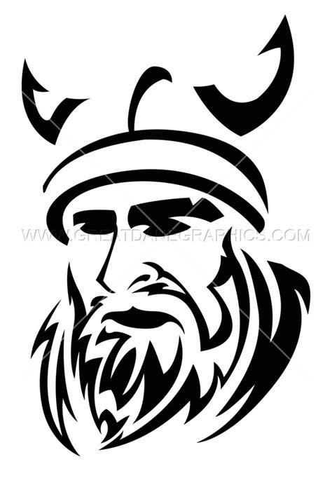 Viking Clip Stencil Viking Head Clip Art Library