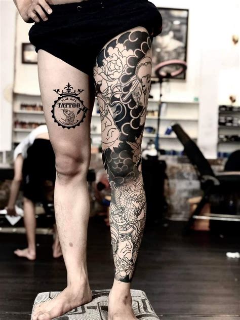 Tatuagem Na Perna Masculina Veja Modelos Para Escolher A Sua Artofit
