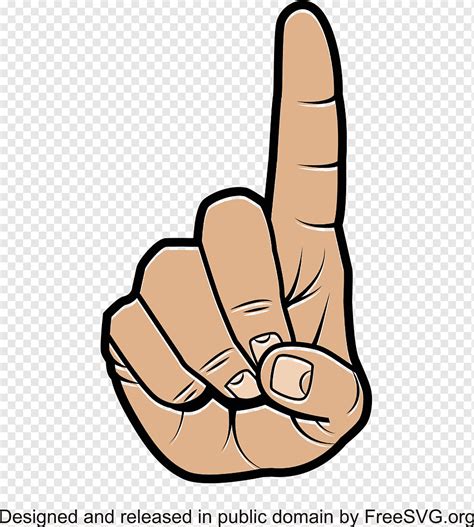 Gesto De La Mano Con El Dedo Ndice Png Pngwing