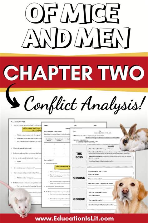 Print Digital Of Mice And Men Chapter 2 Study Guide And Conflict Analysis