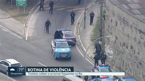 Moradores Do Rio Voltam A Enfrentar Uma Rotina De Tiroteios RJ2 G1