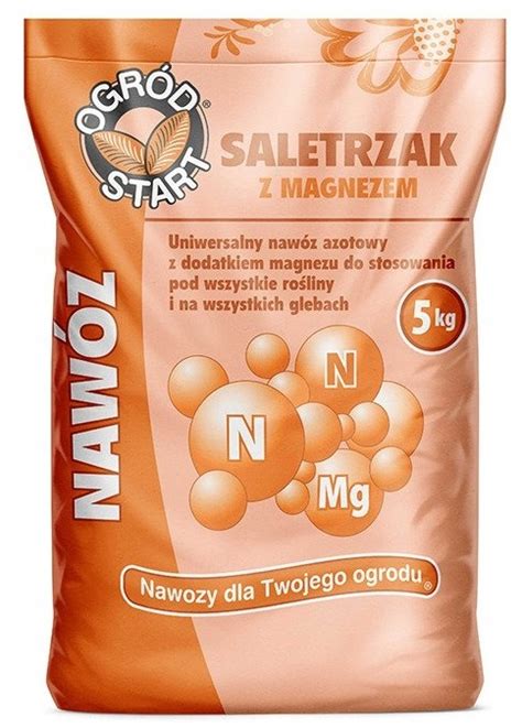 NAWÓZ UNIWERSALNY SALETRZAK MAGNEZEM DO TRAWY 5KG AZOTOWY GRANULOWANY
