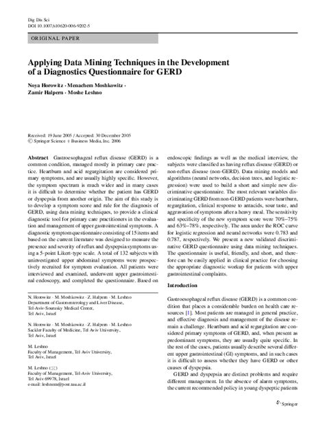 pdf applying data mining techniques in the development of a