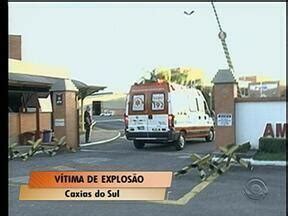 Jornal do Almoço Enterrado corpo do homem que morreu após explosão em