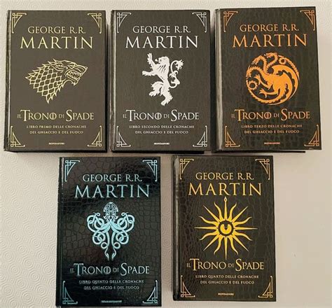 Eccezionale In Asta I 5 Volumi Dell Edizione Deluxe De Il Trono Di